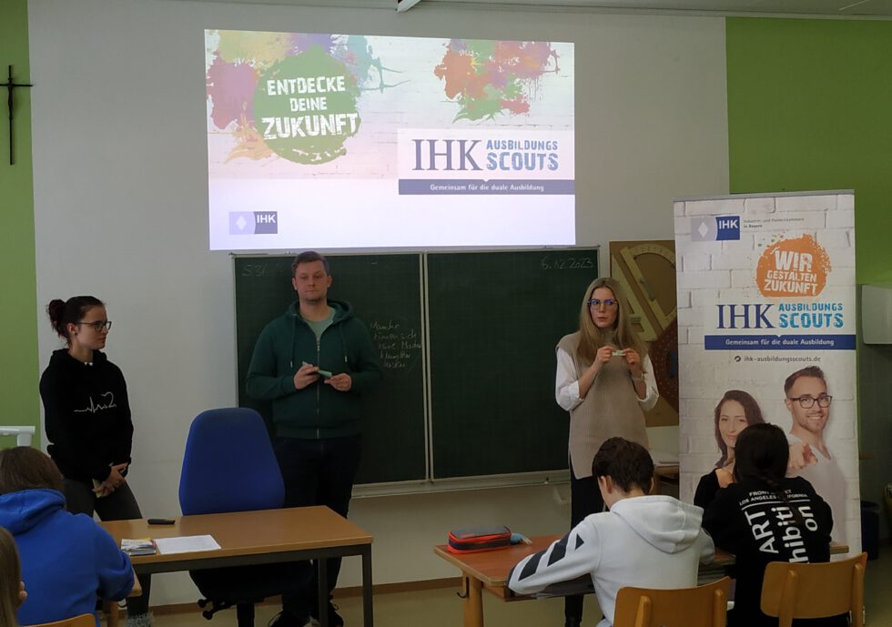 Besuch der IHK Ausbildungs-Scouts (Klassen 8a, 8b und 9) | Franziska ...